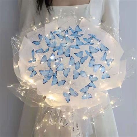 DIY Букет Из Бабочек Светящийся с 33 бабочками - купить с доставкой по ...