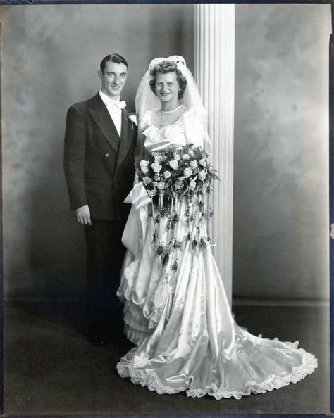 Old Black And White Wedding Photos