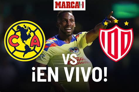 América vs Necaxa EN VIVO hoy Juego de Jornada Doble Liga MX 2023