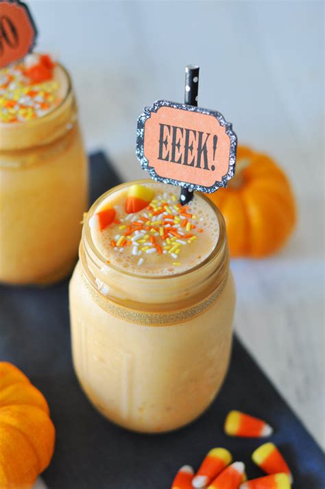 Candy Corn Milkshake