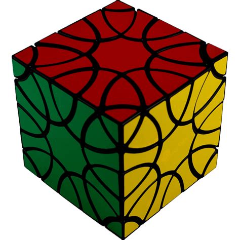 Clover Cube Black Body Other Rotational Puzzles Puzzle Master Inc