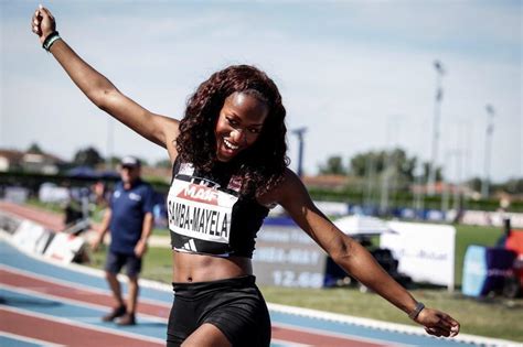 Athlétisme Cyréna Samba Mayela Bat Le Record De France Du 100 M Haies