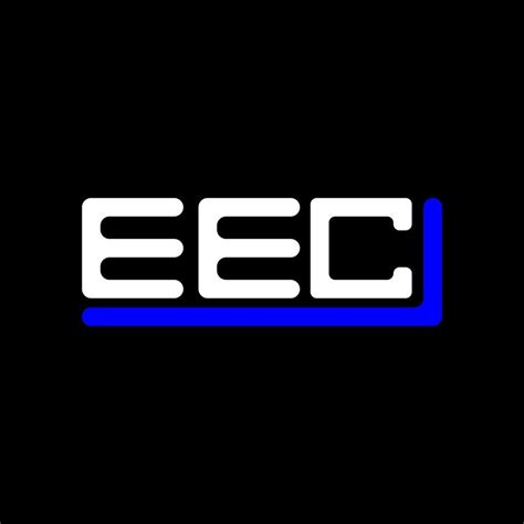 Eec Letter Logo Creative Design With Vector Graphic Eec Simple And