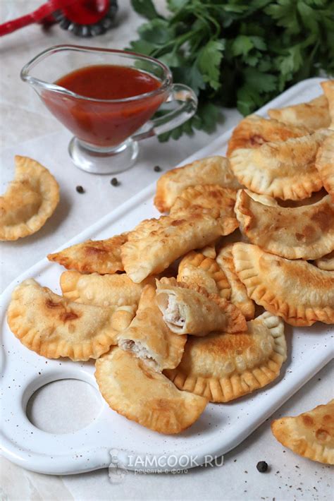 Мини-чебуреки (с мясом) — рецепт с фото пошагово