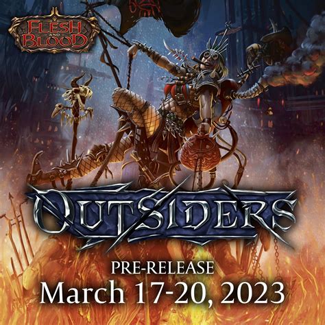 Flesh Blood Outsiders Prerelease Capstone Games