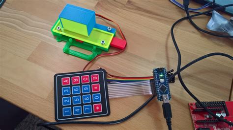 Arduino Based Electronic Lock Von Altair Kostenloses Stl Modell Herunterladen