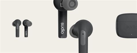 Sudio N2 Pro Black | True Wireless Earphones