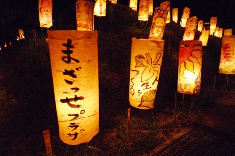 秋のお祭り『海老根長月宵明～秋蛍～』（郡山市中田町）
