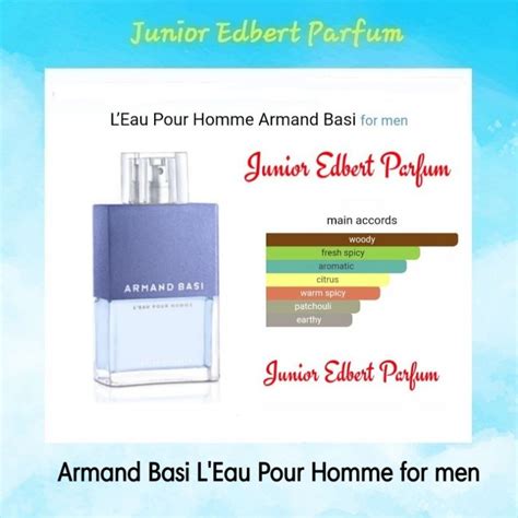 Jual Original Parfum Armand Basi Leau Pour Homme Man Edt 125 Ml