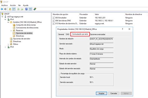 Configurar Dhcp Failover Cluster En Ms Windows Server 2016 Ragasys Sistemas