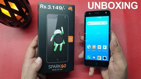 Micromax Spark Go 4g Android Go Mobile Phone Unboxing In Telugu ~ Tech