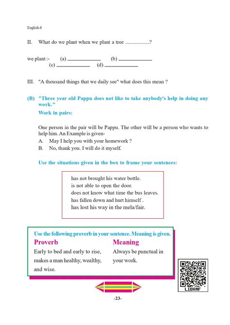 Cg Board Class 8 English Book Pdf Download Chhattisgarh Board