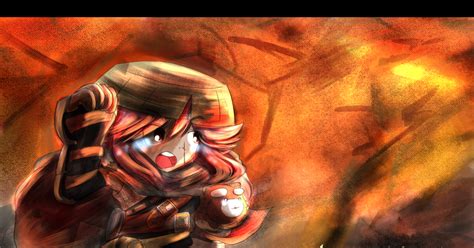 Pixivファンタジアls 【pfls】赤い風が来て舞って【黎明の戦い】 まがね むぐらのイラスト Pixiv