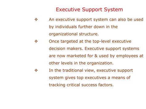 Ppt Executive Support System Notes Powerpoint Presentation Free Download Id4155007