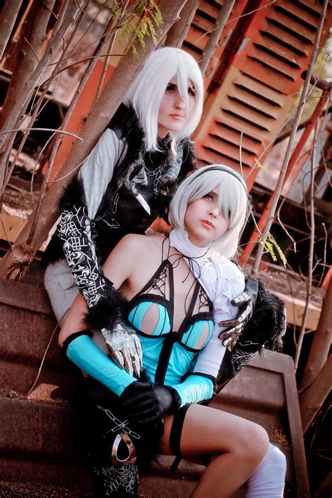 2b And A2 Vi Nier Automata Dlc Costumes By Rizzyun On Deviantart