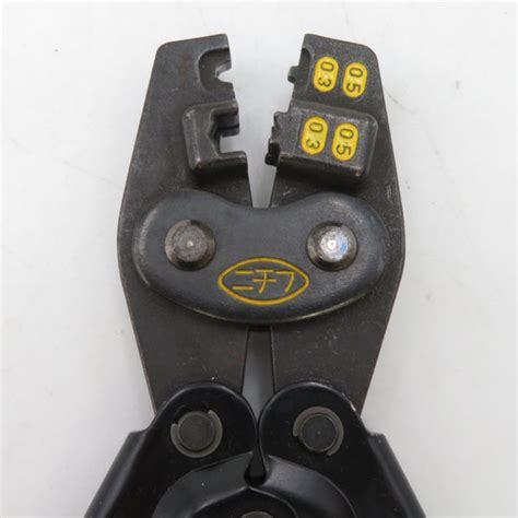 ニチフ端子工業 圧着工具 裸端子・裸圧着スリーブ・絶縁被覆付端子・圧着スリーブ用 適用範囲0 3 0 5mm2 Nh60 中古 テイクハンズ Takehands 工具専門店 テイクハンズ