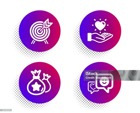 하트 로열티 포인트 양궁 아이콘 세트를 잡으두면 됩니다 미소 표지판 사랑 브랜드 머니 백 관광 명소 공원 벡터 고급에 대한 스톡 벡터 아트 및 기타 이미지 Istock
