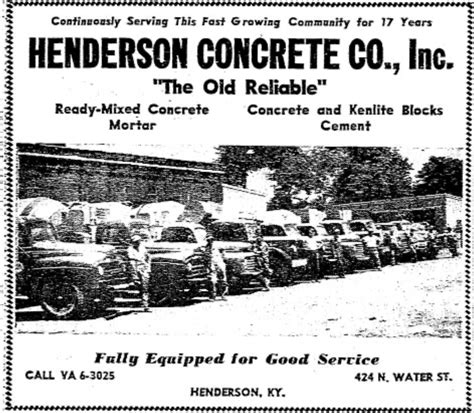Henderson Concrete Company Historic Henderson