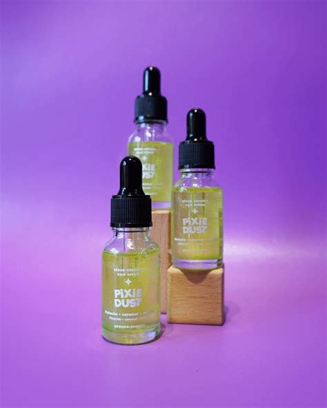 Pixie Dust Hair Serum Pistachio Caramel Vanilla Bean Spooks And Spanks