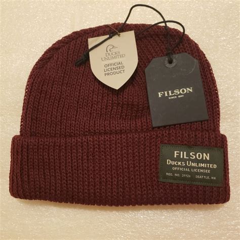 Filson Accessories Nwt Filson X Ducks Unlimited Virgin Wool Knit