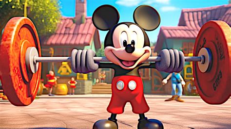 I Asked Ai To Make A Mickey Mouse Crossfit Commercial Youtube