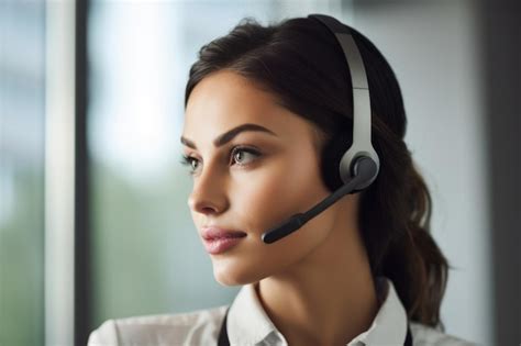 Premium Ai Image Closeup Portrait Of A Beautiful Career Counselor