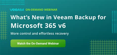 What S NEW In Veeam Backup For Microsoft 365 V6 Petri IT Knowledgebase