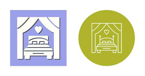 Bed Vector Icon 33582754 Vector Art At Vecteezy