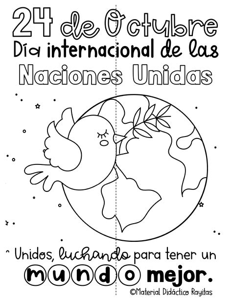 Lapbook Dia De Las Naciones Unidaspage 0002 1 Imagenes Educativas