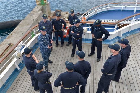 Us Eucom Fleet Master Chief Visits Mount Whitney United States Navy