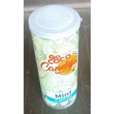 Brown Round 220g Go Coco Mint Candy Packaging Type Plastic Jar At Rs
