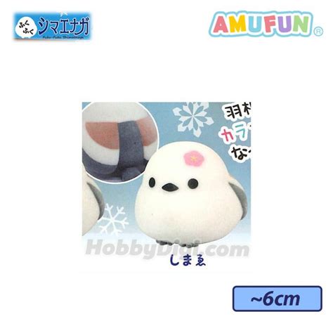 Amuse 扭蛋 雪之妖精銀喉長尾山雀 毛絨公仔 B款 花花