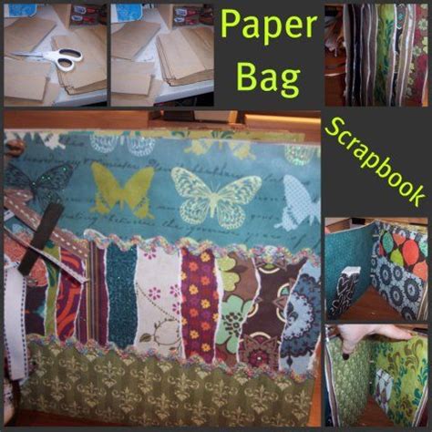 Made Out Of Lunch Size Paper Bags Paper Bag Scrapbook Paper Bag Bags