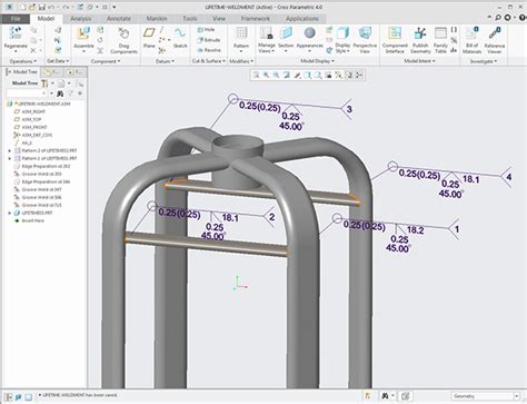 Weld Application In Creo 40 Ptc Community