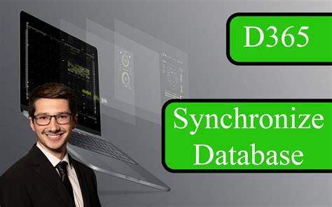 how to synchronize the database in d365 top dynamics
