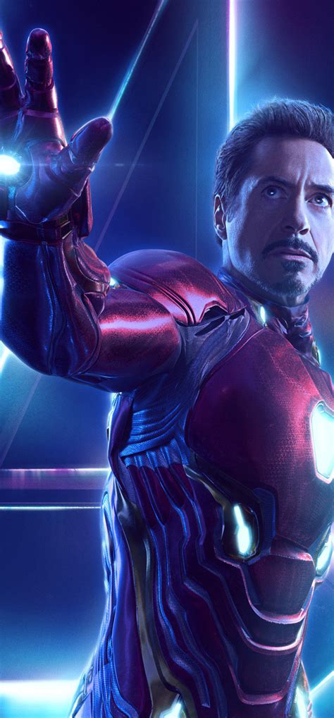 1242x2668 Iron Man In Avengers Infinity War New Poster Iphone Xs Max Hd 4k Wallpapersimages