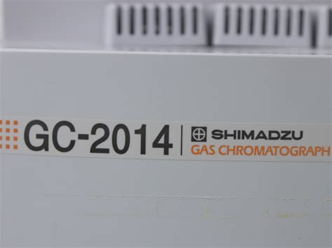 Shimadzu GC Gas Chromatograph Richmond Scientific