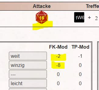 Fernkampf Wert Anzeige ändert sich nicht Issue 218 Plushtoast TDE