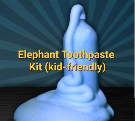 Elephant Toothpaste Kit Everything Else On Carousell