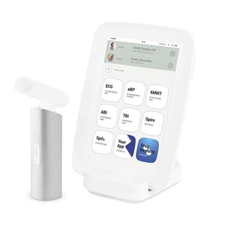 Electronic Spirometer Mesi Mtablet Spiro Mesi Portable With Touchscreen With Wireless