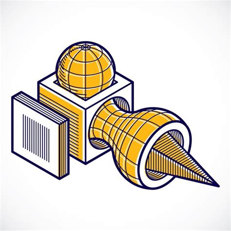 Premium Vector 3d Design Abstract Vector Dimensional Cube Shape