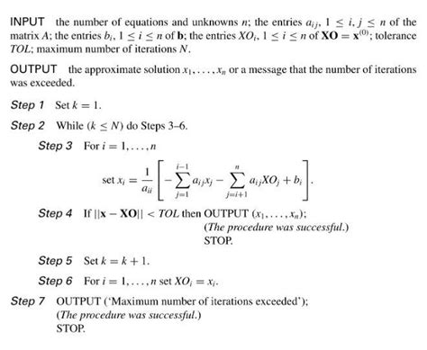 Solved Jacobi Versus Gauss Seidel Method In Python How To Chegg