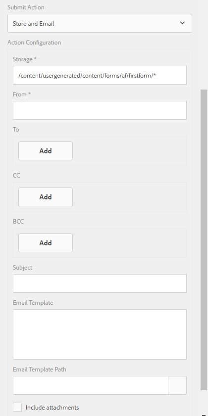 Writing Custom Submit Action For Adaptive Forms Adobe Experience Manager