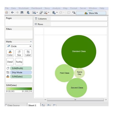 tableau bubble chart pdf
