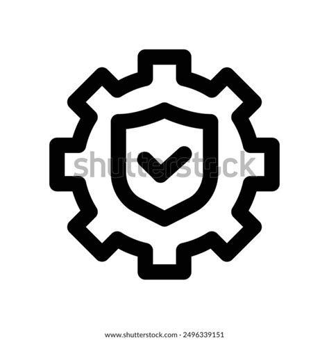 Risk Management Icon Vector Line Icon Stock Vector Royalty Free 2496339151 Shutterstock
