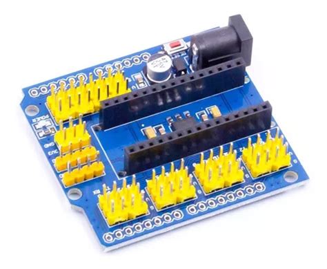 Placa Base Expansion Arduino Nano Mother Gpio Pwm I2c Hobb