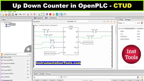 getting started with up down counters in openplc ctud youtube