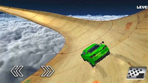 Mega Ramp Car Stunts Racing Impossible Tracks D Impossible Car