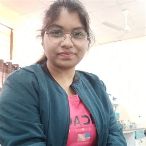 Srishti Yadav Research Scholar Master Of Science Indira Gandhi National Tribal University