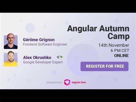 House Of Angular On Linkedin Angular Autumn Camp Vol2